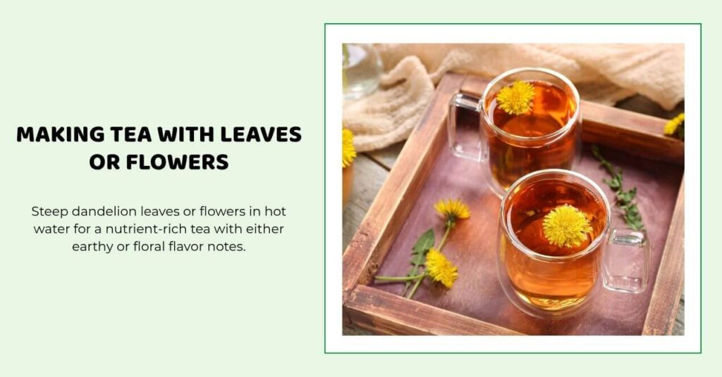 How to Make Dandelion Tea for Health Benefits? | Nature's Blast